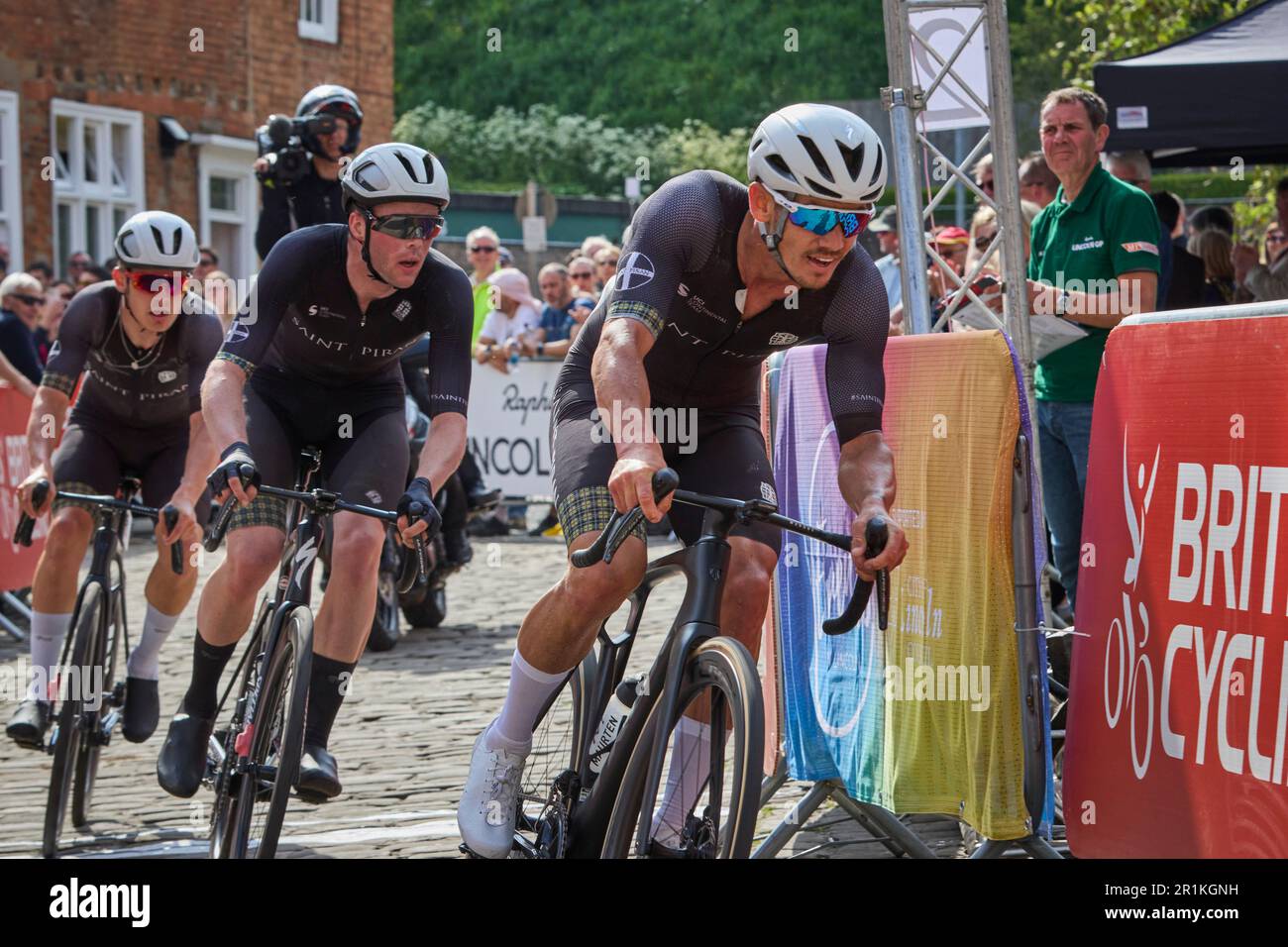 Lincoln, UK. 14th May, 2023. Rapha Lincoln Grand Prix presented by ...
