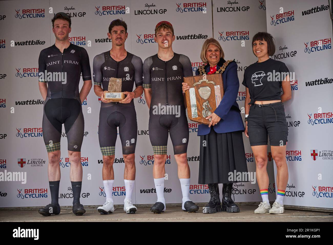 Lincoln, UK. 14th May, 2023. Rapha Lincoln Grand Prix presented by ...