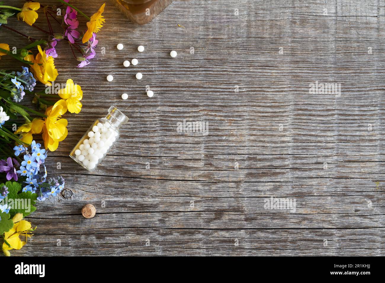 Bottle medicinal wild herbs hi-res stock photography and images - Alamy