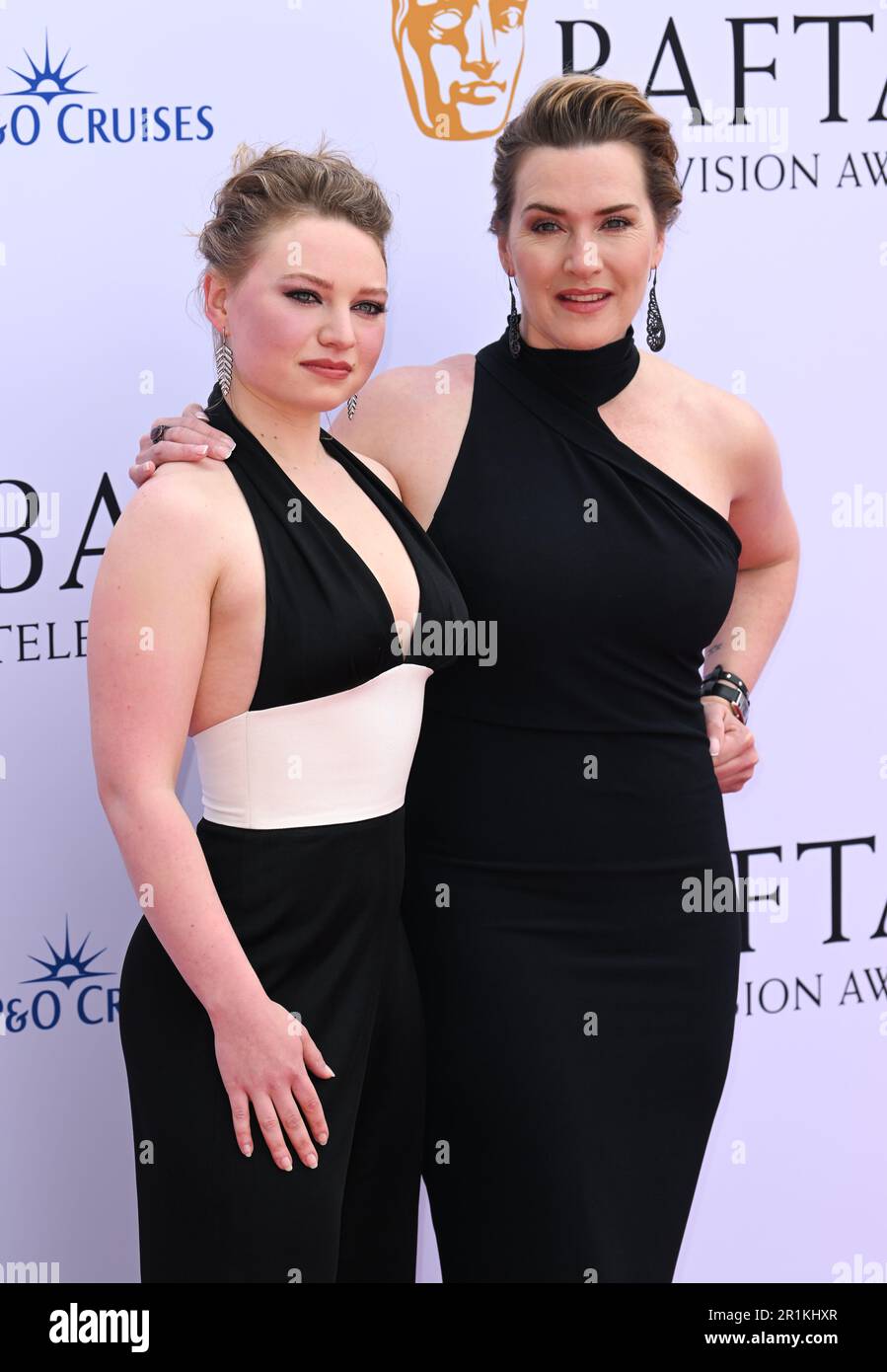 London, UK. 14th May, 2023. London, UK. May 14th, 2023. Mia Threapleton and Kate Winslet ...
