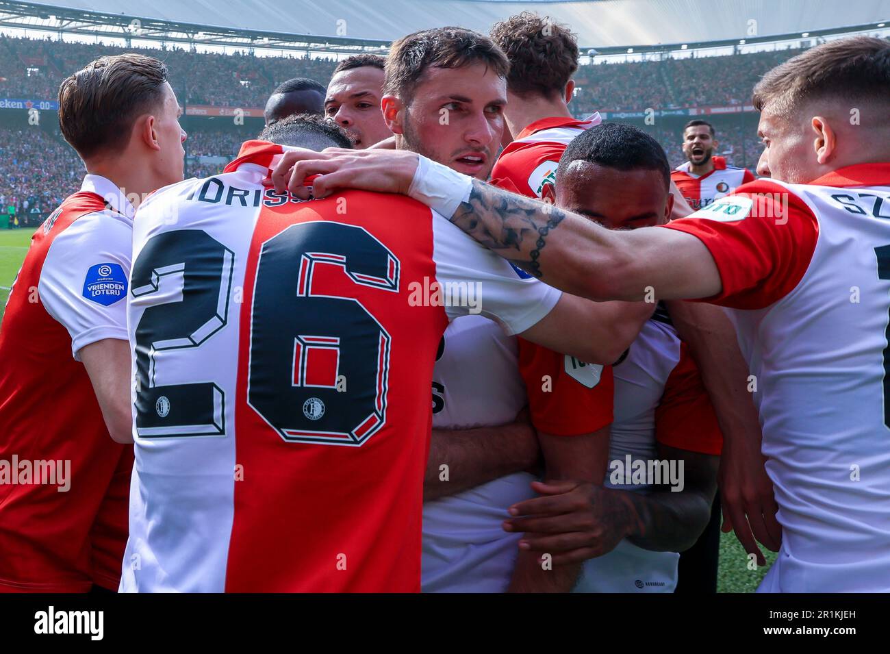 14-05-2023: Sport: Feyenoord v Go Ahead ROTTERDAM, NETHERLANDS - MAY 14: Oussama Idrissi ...