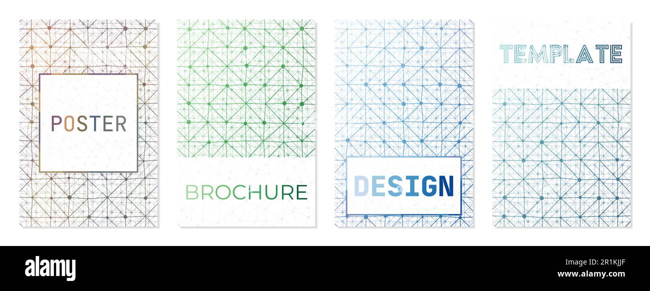 Set of digital covers. Can be used as cover, banner, flyer, poster ...