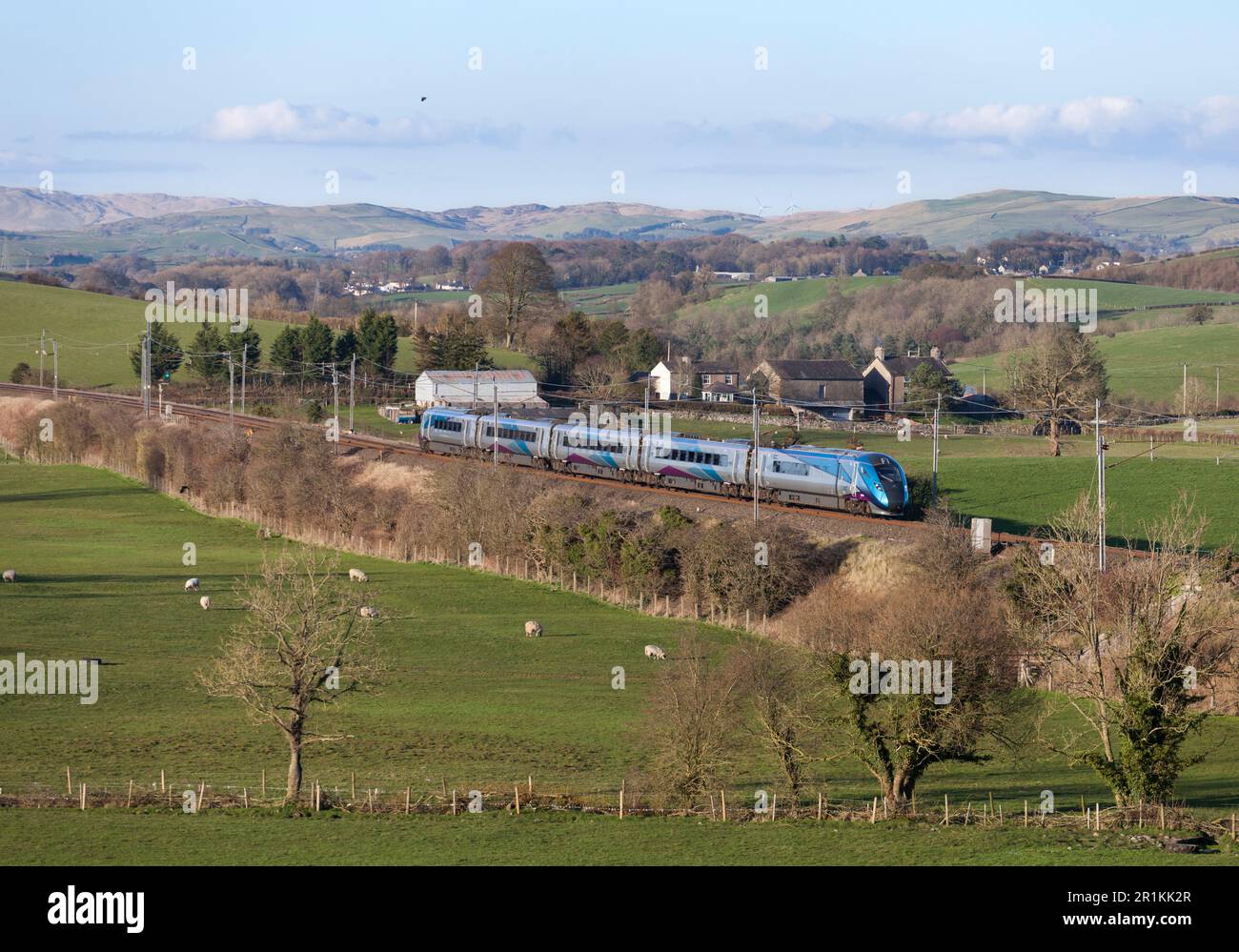 First Transpennine Express Hitachi class 802 bi mode hybrid train ...