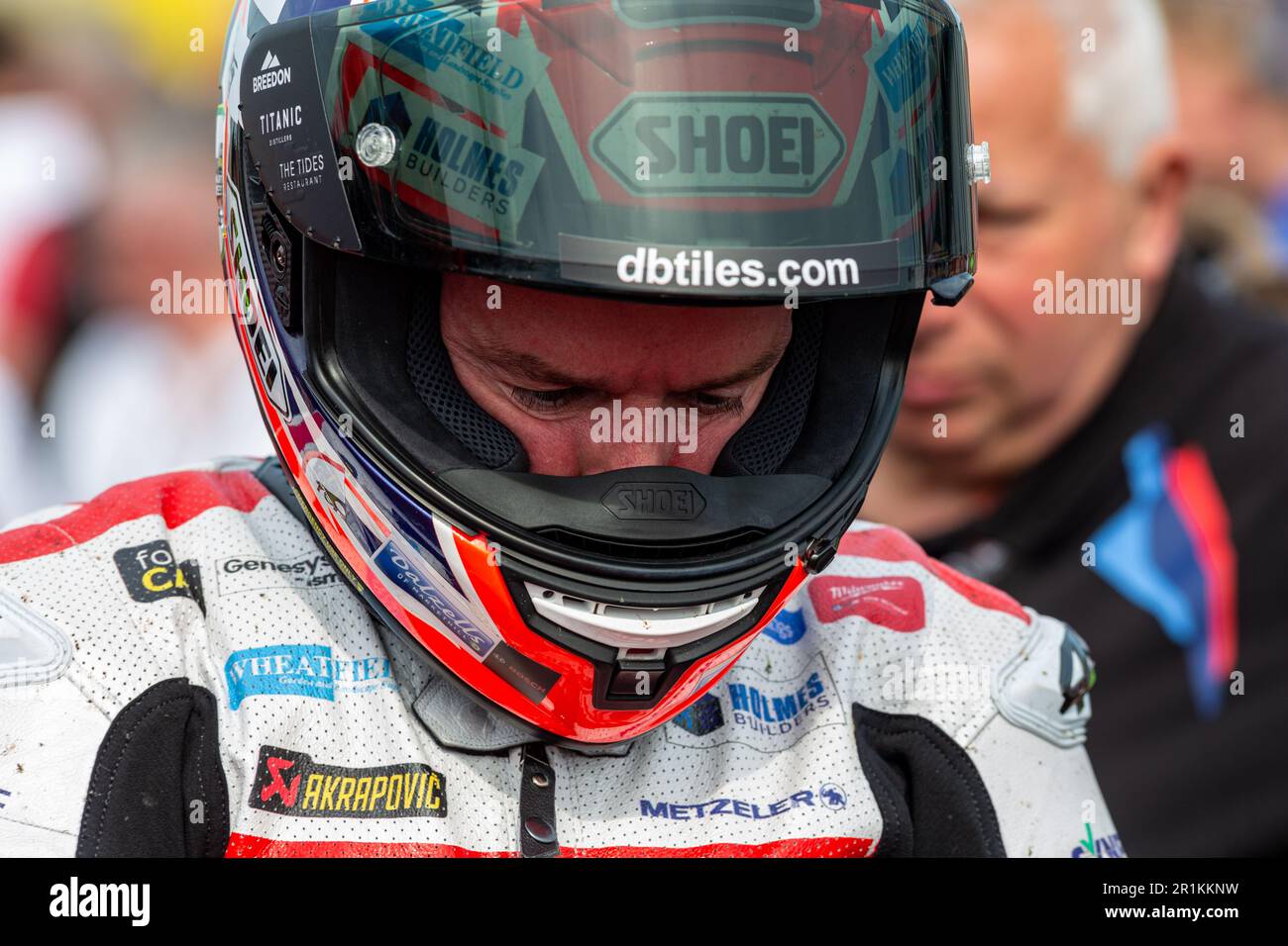 Portstewart, UK. 13th May, 2023. Alastair Seeley preparing for the 2023 ...