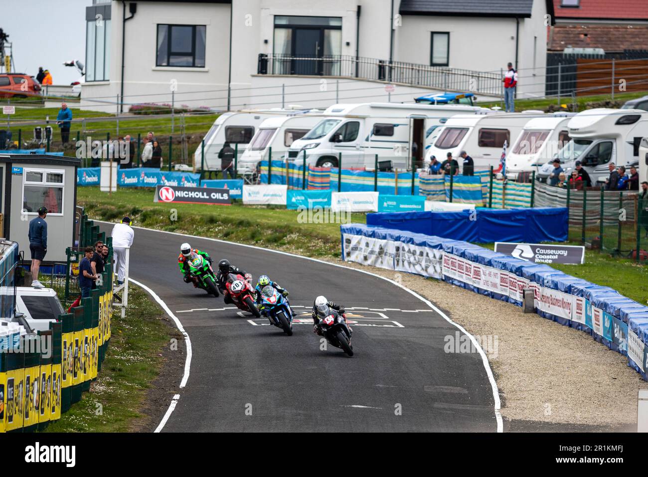Portstewart, UK. 13th May, 2023. Don Gilbert, followed by James Chawke ...