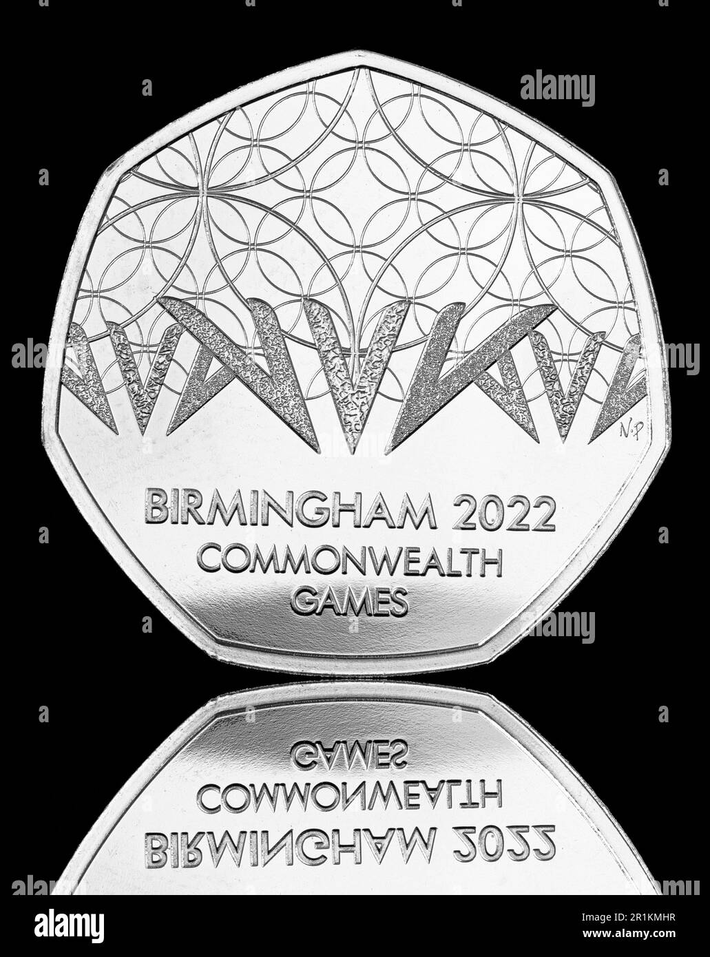 Birmingham commonwealth games 50p coin hi-res stock photography and ...