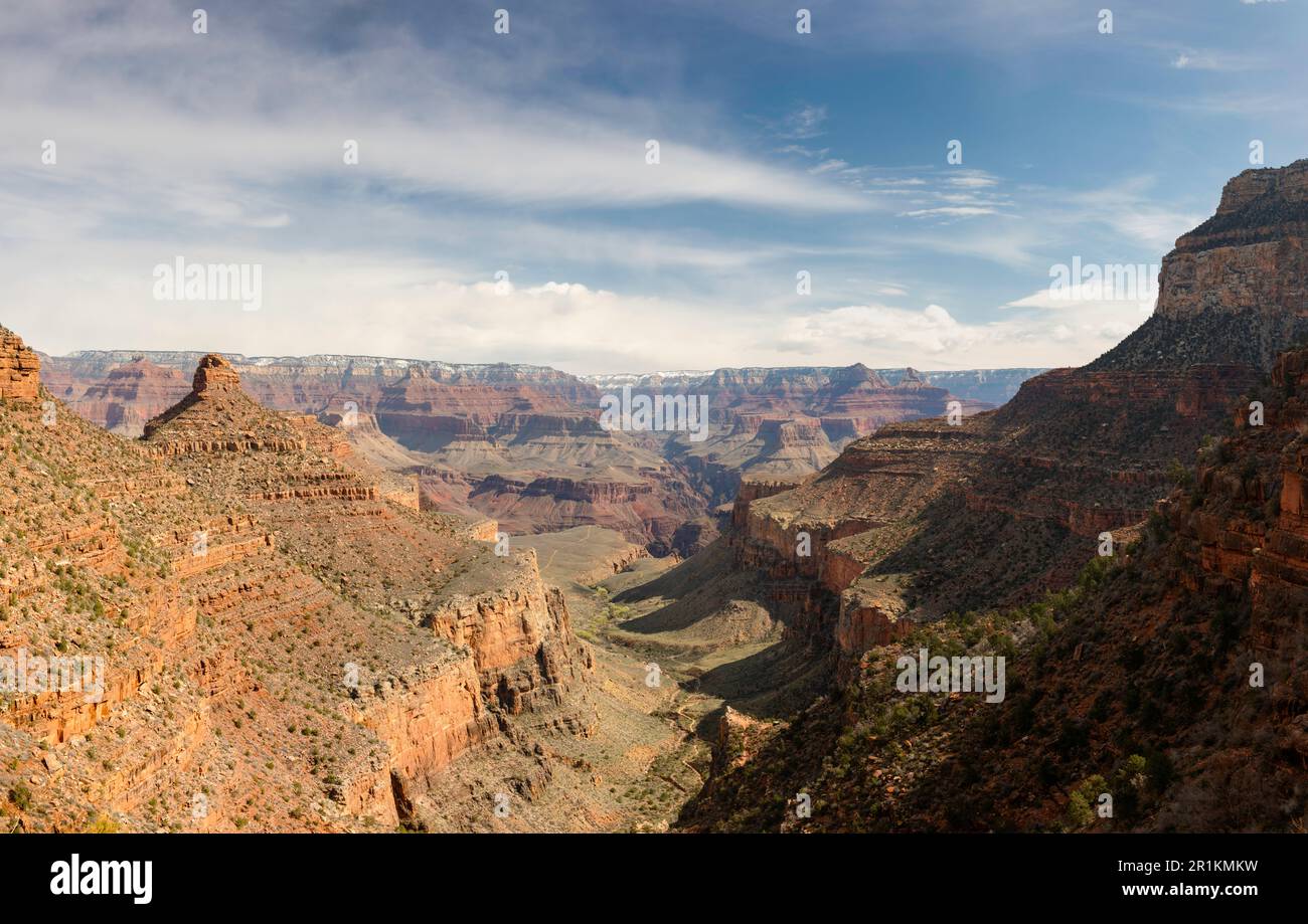 Along the Bright Angel Trail. Grand Canyon National Park, Arizona, USA ...