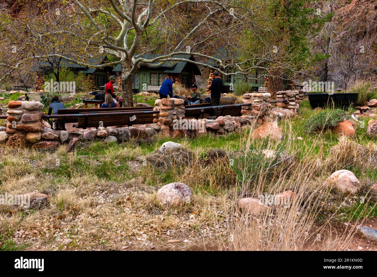 Grand canyon phantom ranch cabin hi-res stock photography and images ...