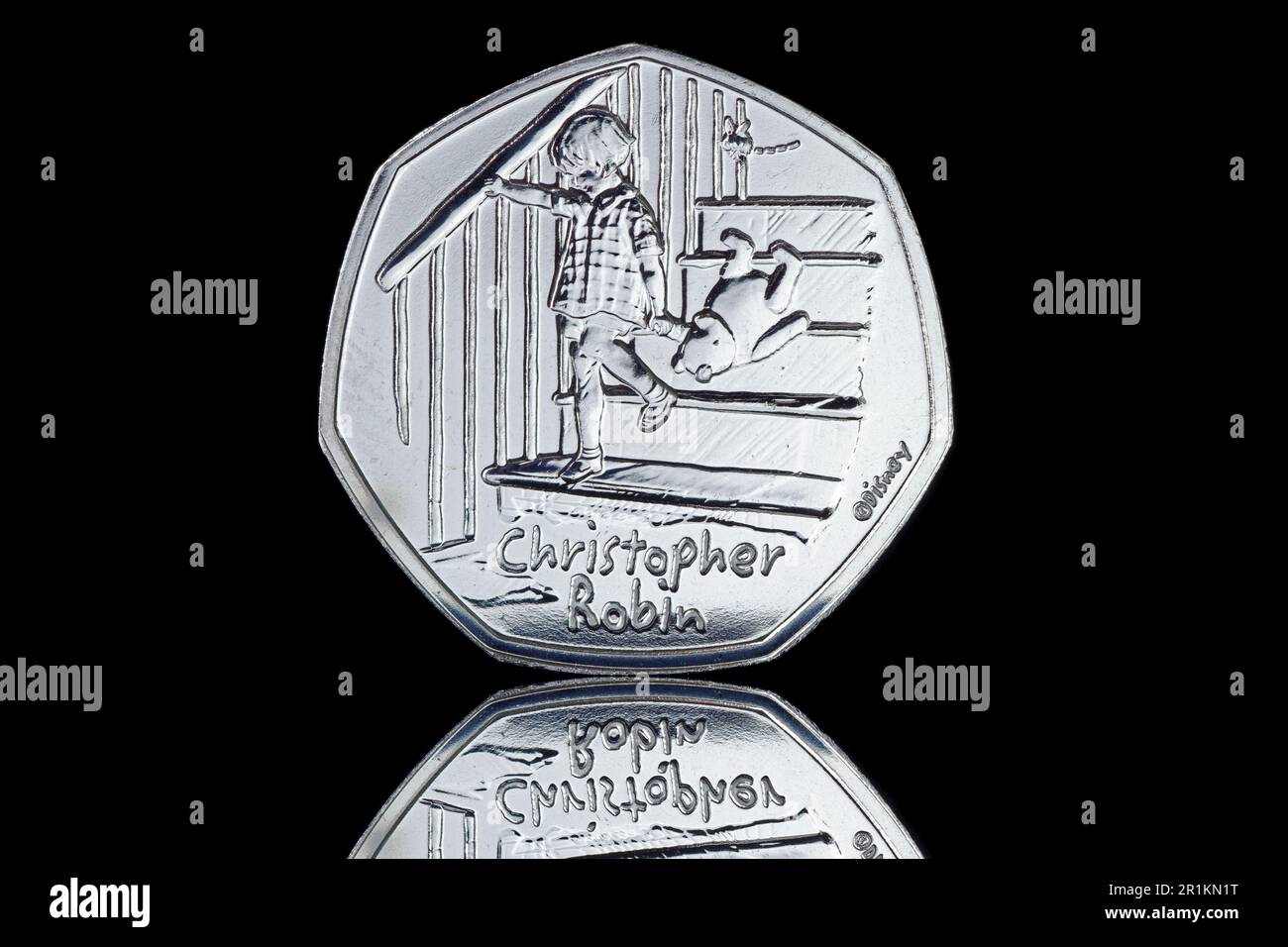 Winnie the pooh fifty pence hi-res stock photography and images - Alamy