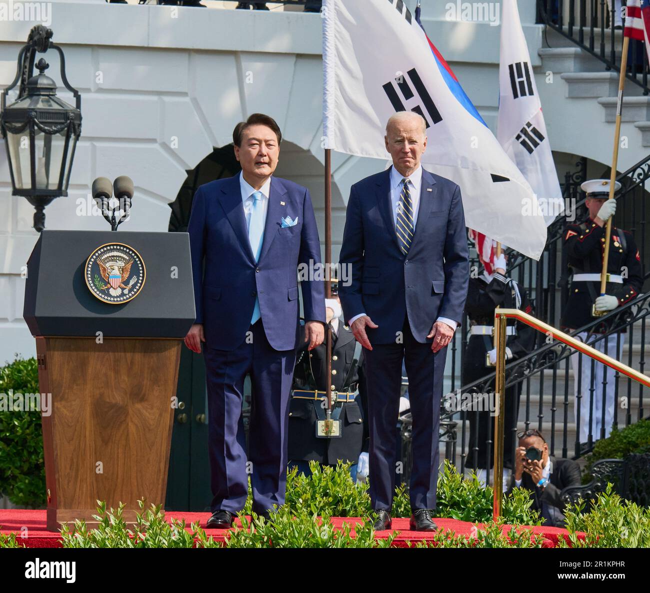 WASHINGTON, D.C., USA - APRIL 26, 2023: The Official Arrival Ceremony ...
