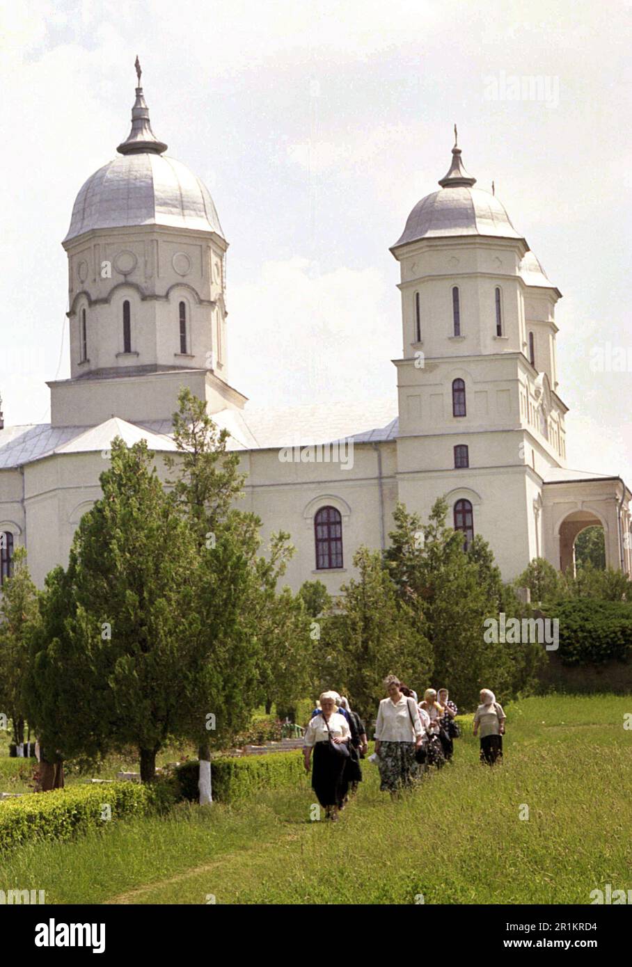 Celic Dere Monastery, Tulcea County, Romania, 2002. Exterior view of ...