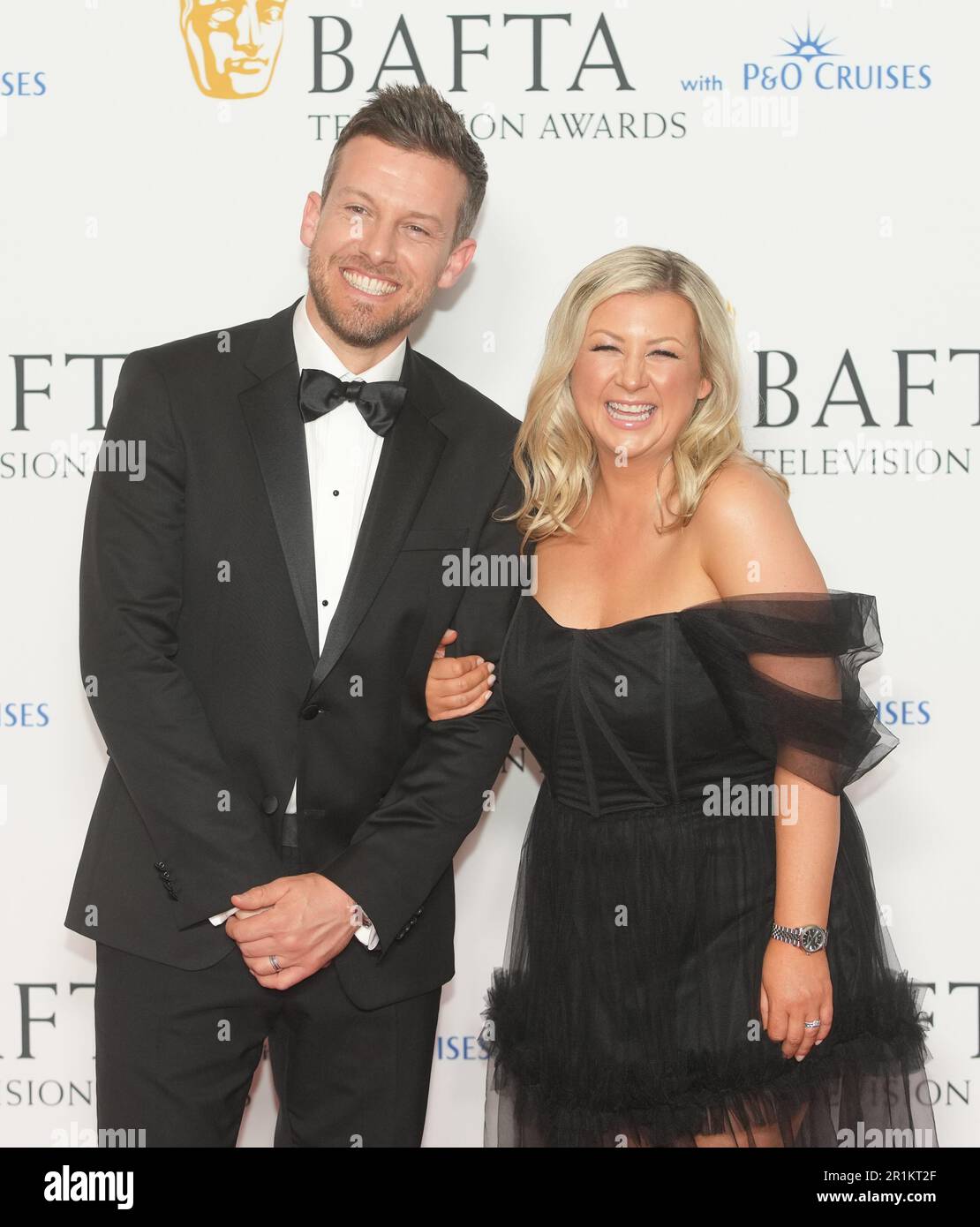 Award presenters Chris and Rosie Ramsay at the Bafta Television Awards ...