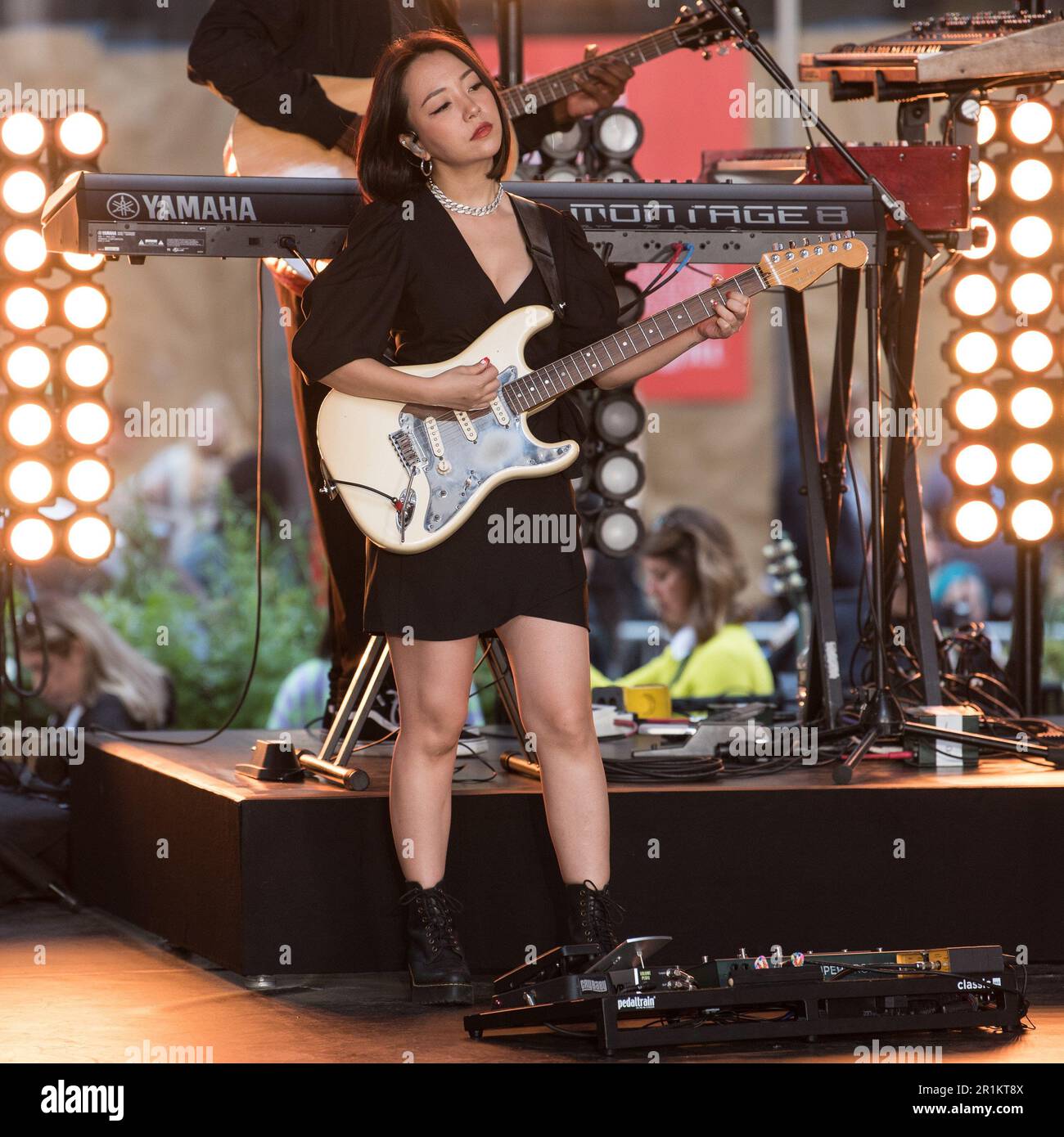 New York, NY, USA. 12th May, 2023. JinJoo Lee, Jonas Brothers on stage for NBC Today Show ...