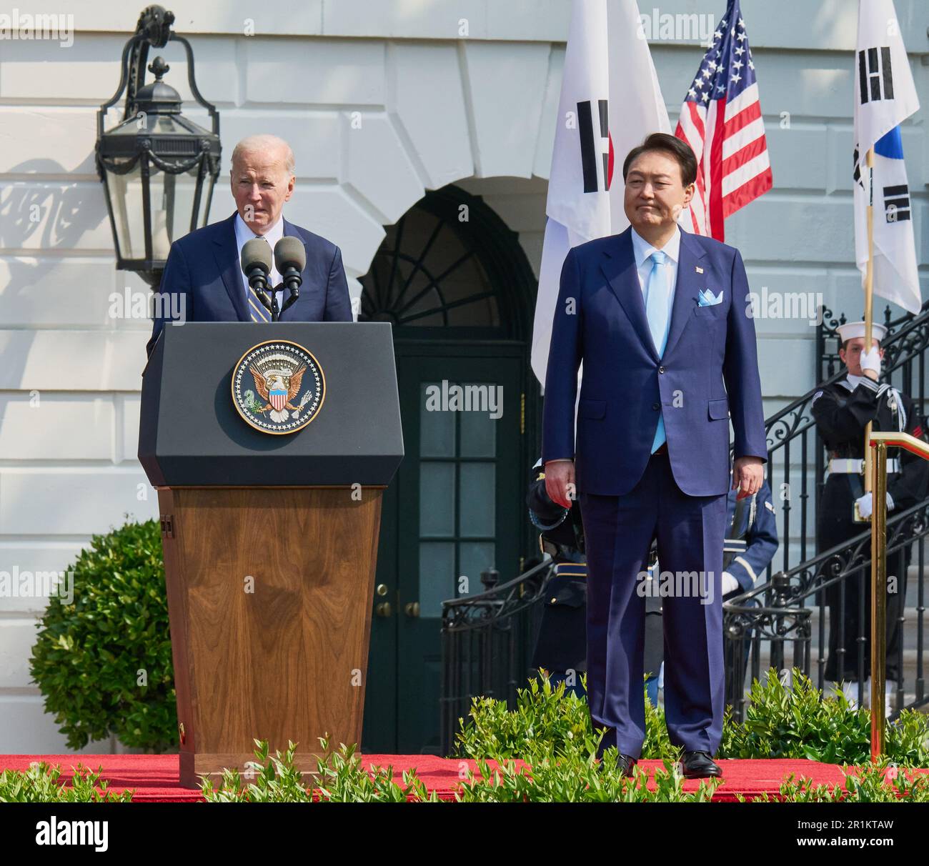 WASHINGTON, D.C., USA - APRIL 26, 2023: The Official Arrival Ceremony ...