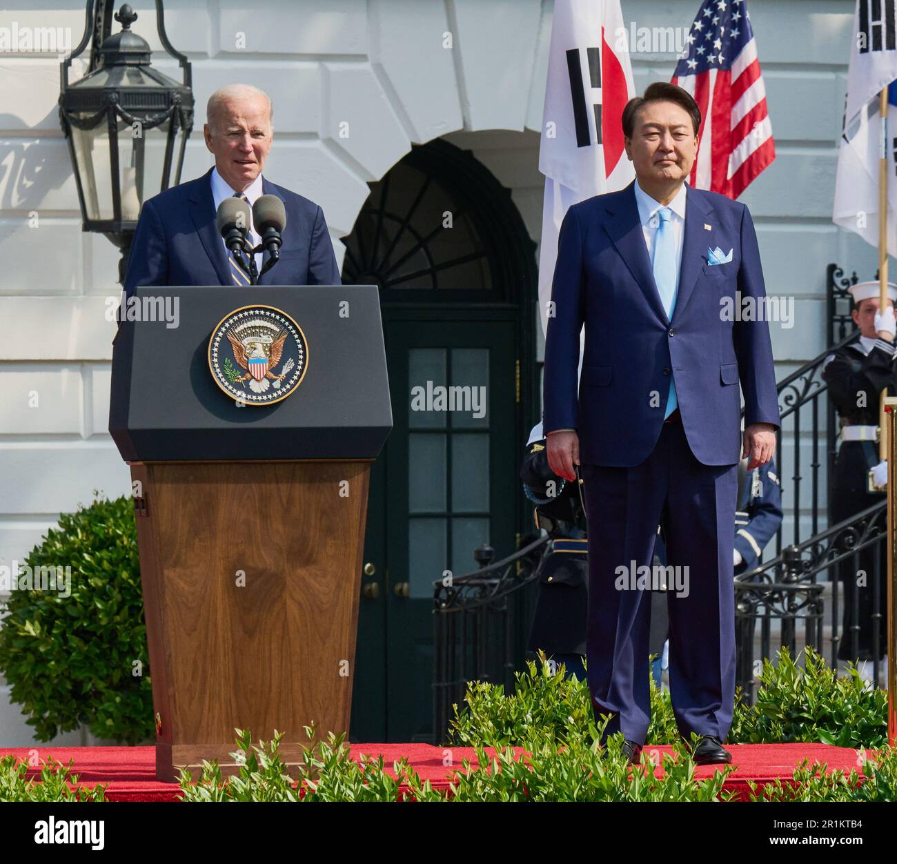 WASHINGTON, D.C., USA - APRIL 26, 2023: The Official Arrival Ceremony ...