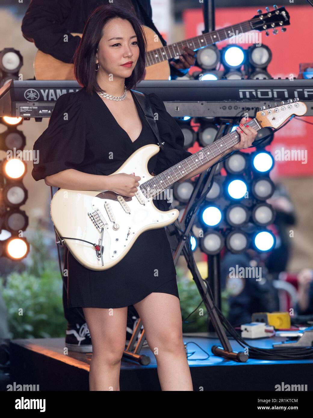 New York, NY, USA. 12th May, 2023. JinJoo Lee, Jonas Brothers on stage for NBC Today Show ...