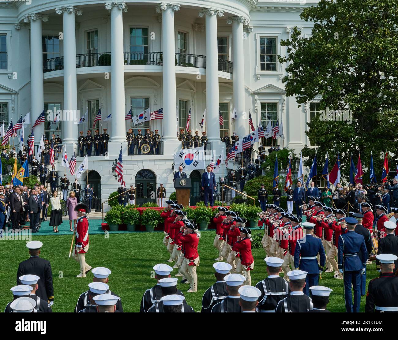 WASHINGTON, D.C., USA - APRIL 26, 2023: The Official Arrival Ceremony ...