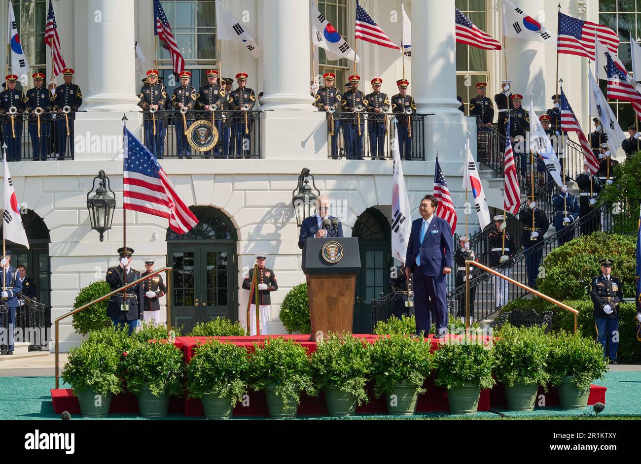 WASHINGTON, D.C., USA - APRIL 26, 2023: The Official Arrival Ceremony ...