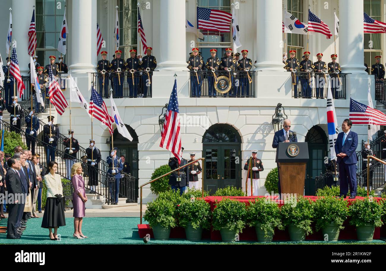 WASHINGTON, D.C., USA - APRIL 26, 2023: The Official Arrival Ceremony ...