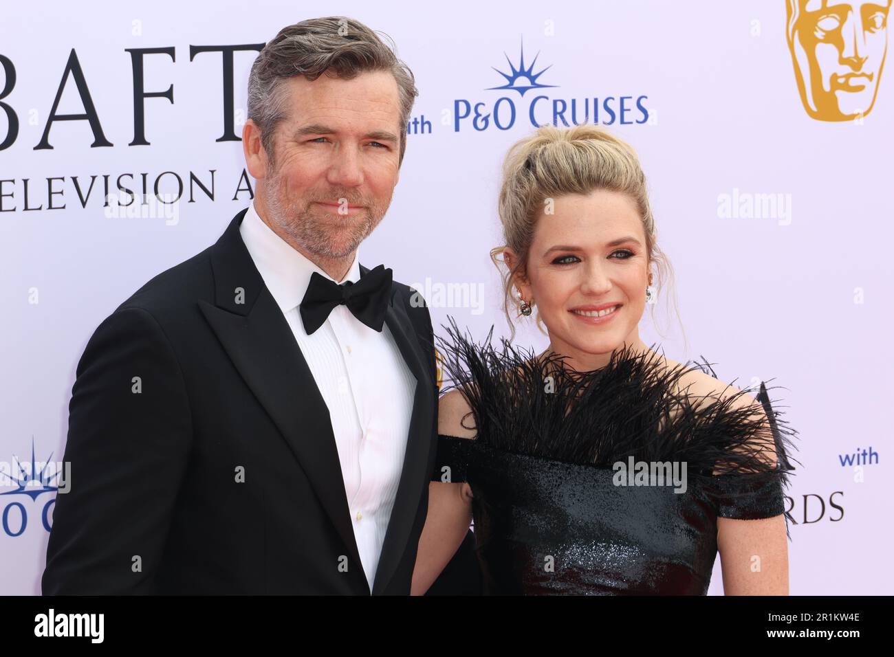Patrick Brammall and Harriet Dyer, BAFTA Television Awards with P&O ...