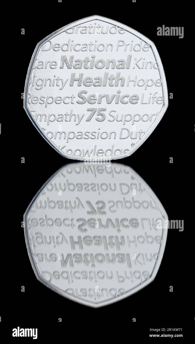 Nhs 75th anniversary 50p hi-res stock photography and images - Alamy
