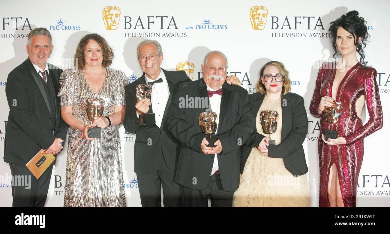 (left to right) Shane Allen, Lucy Ansbro, Ben Elton, Geoff Posner ...