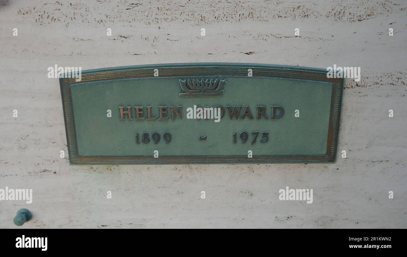 Los Angeles, California, USA 12th May 2023 Actress Helen Howard Grave ...