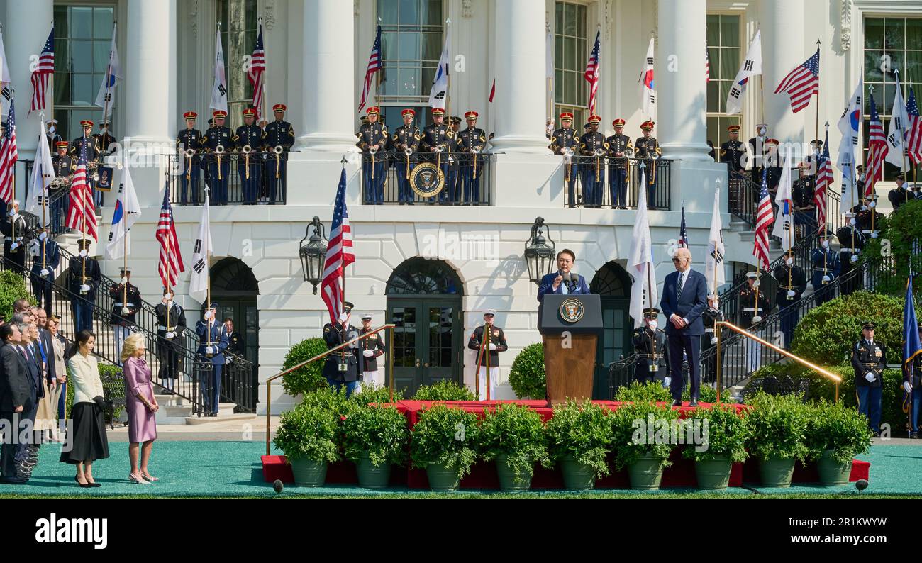 WASHINGTON, D.C., USA - APRIL 26, 2023: The Official Arrival Ceremony ...