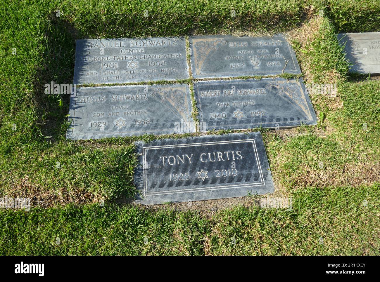 Los Angeles, California, USA 12th May 2023 Actor Tony Curtis, aka Tony ...