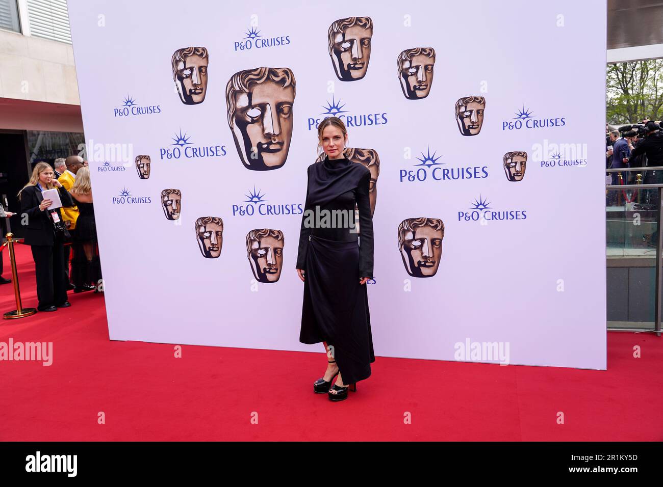 Rebecca Ferguson arrives ahead of the Bafta Television Awards in London ...
