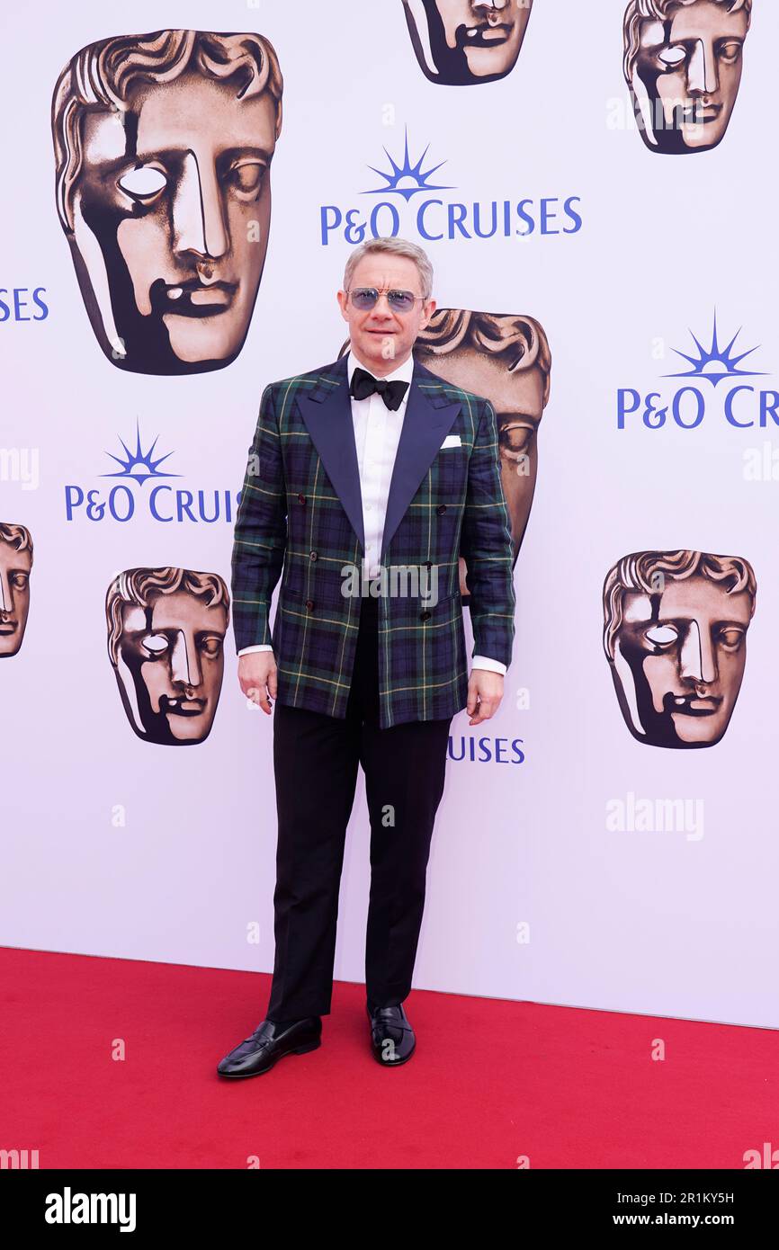 Martin Freeman arrives ahead of the Bafta Television Awards, in London ...