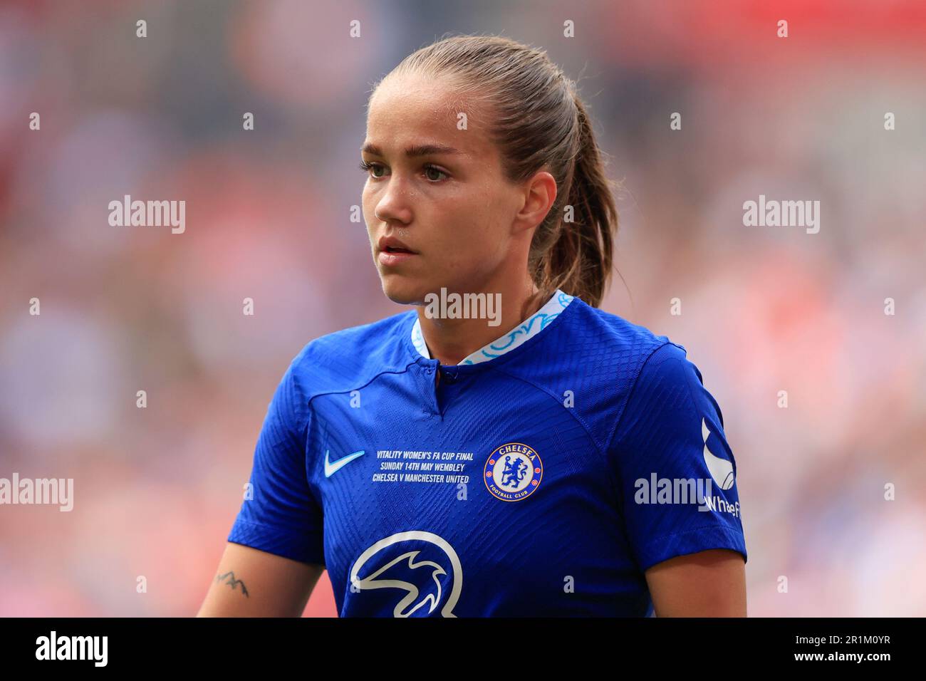 Guro Reiten #11 of Chelsea during the Vitality Women's FA Cup Final ...