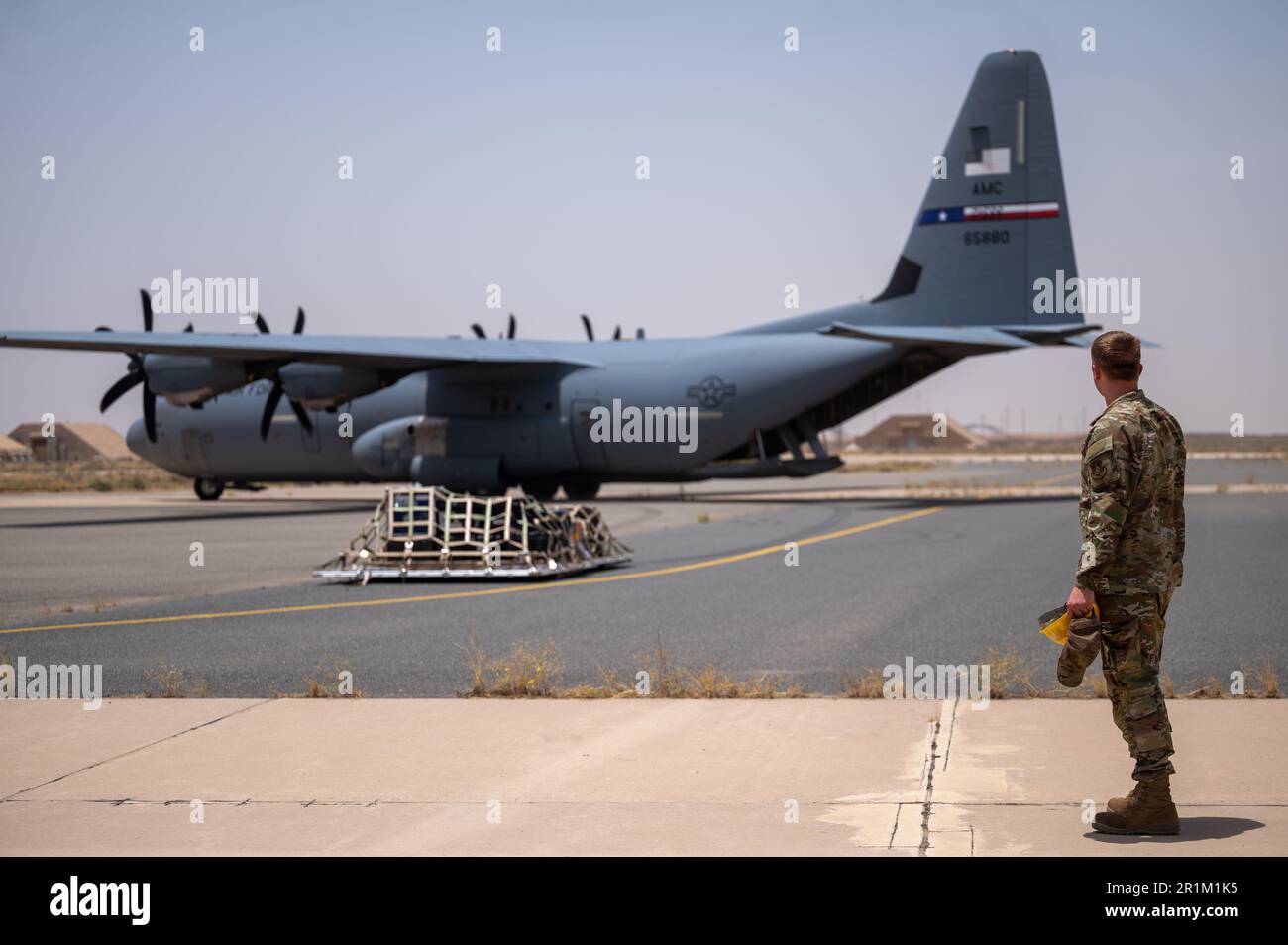 U.S. Air Force Senior Airman Jack Christensen, a 386th Expeditionary ...