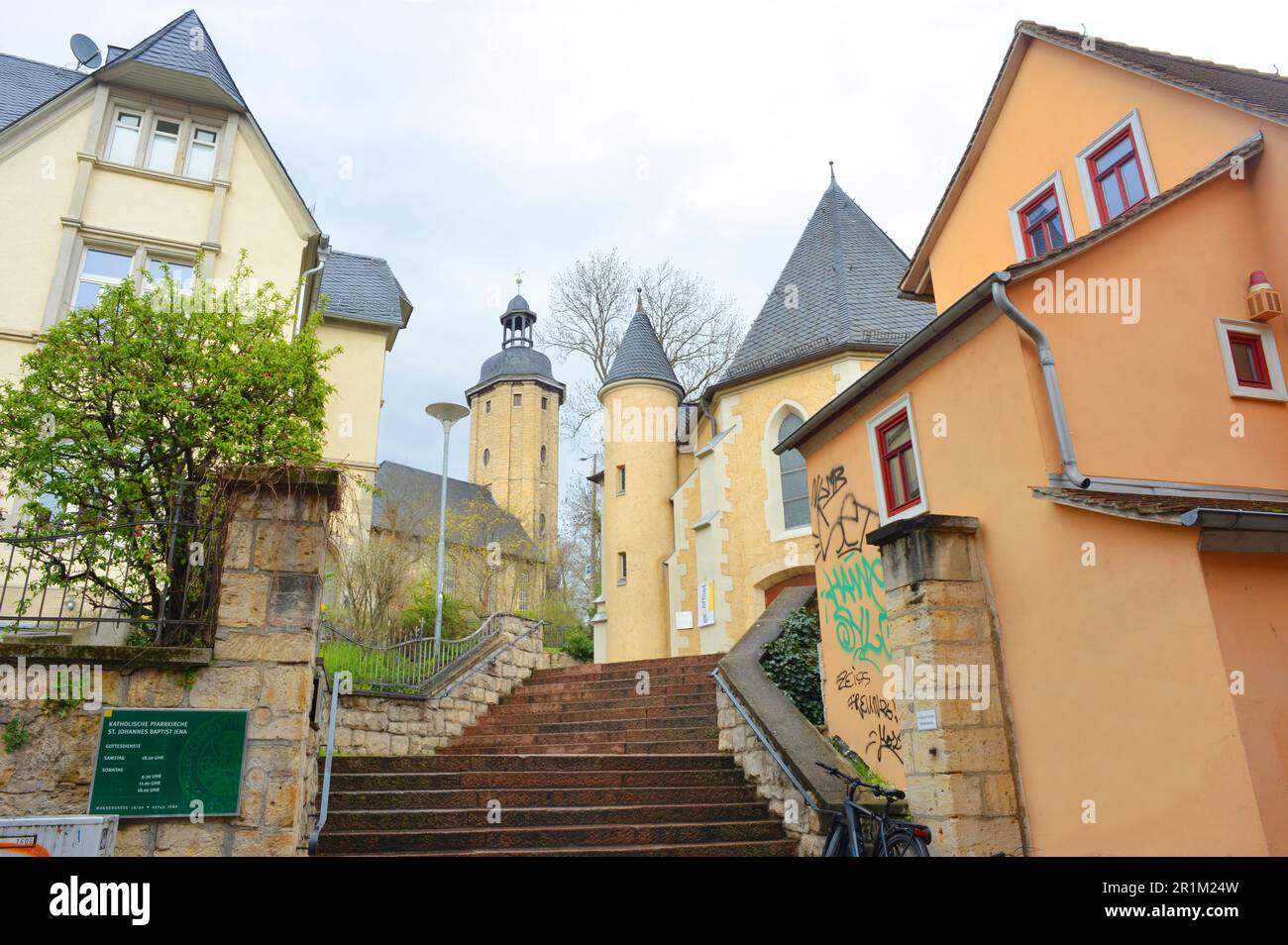 Town center with st johannes church hi-res stock photography and images ...