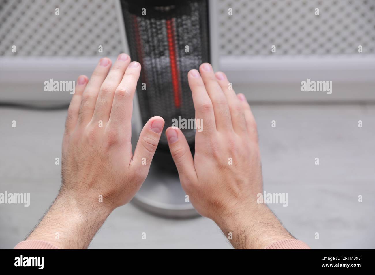 Modern infrared heater warming hi-res stock photography and images - Alamy