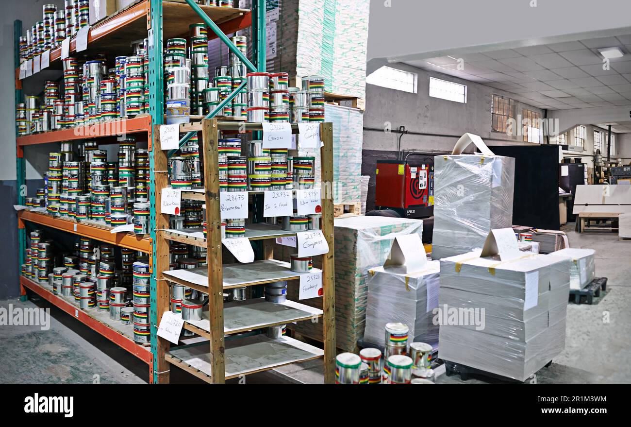 Inside the printing industry. the inside of a packaging and ...