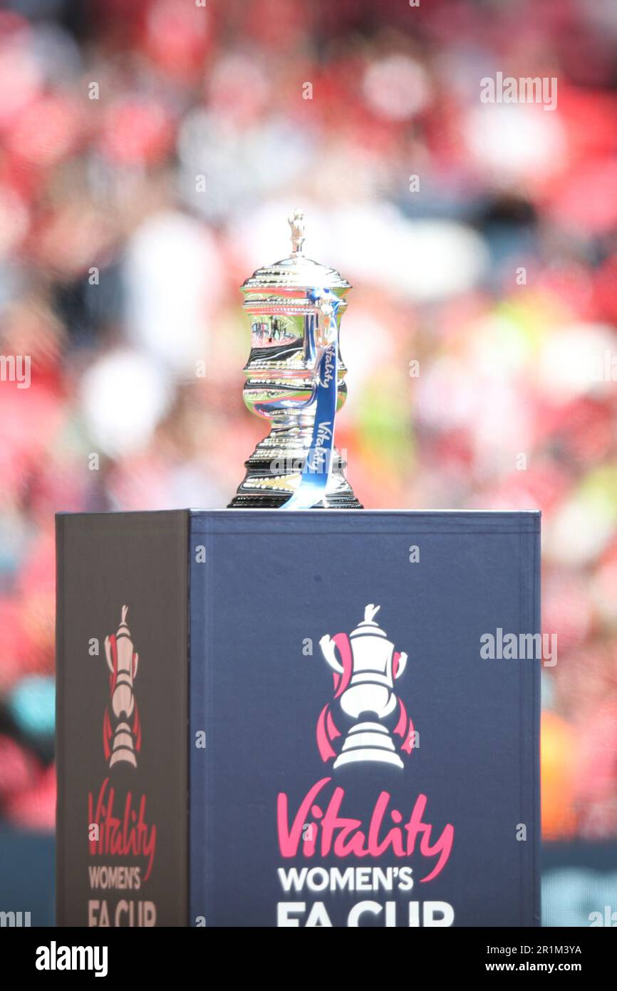 Fa cup final trophy 2023 hi-res stock photography and images - Alamy