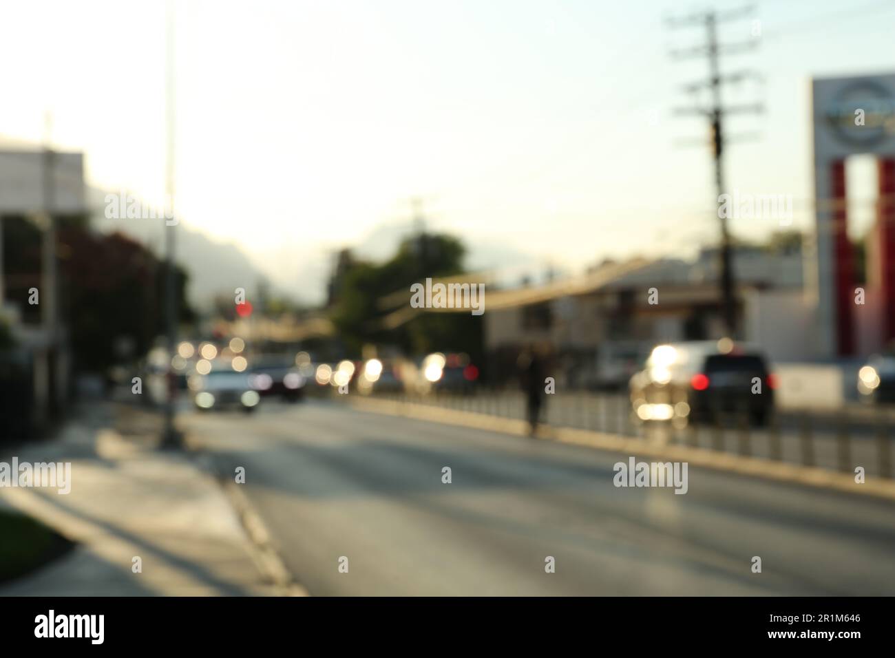 Cars bokeh hi-res stock photography and images - Alamy