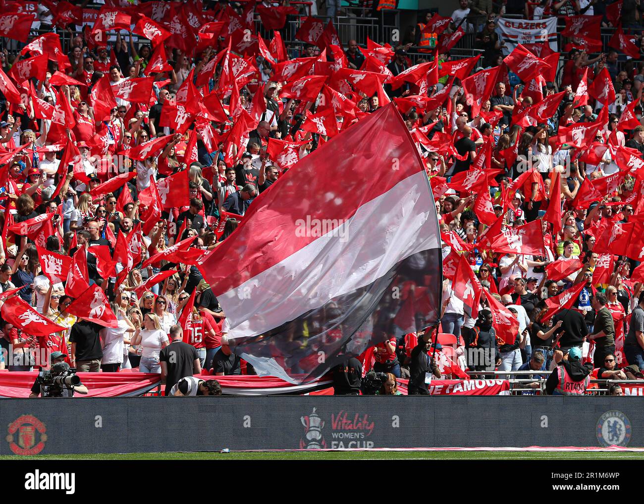 Wembley Stadium, London, UK. 14th May, 2023. Womens FA Cup Final ...