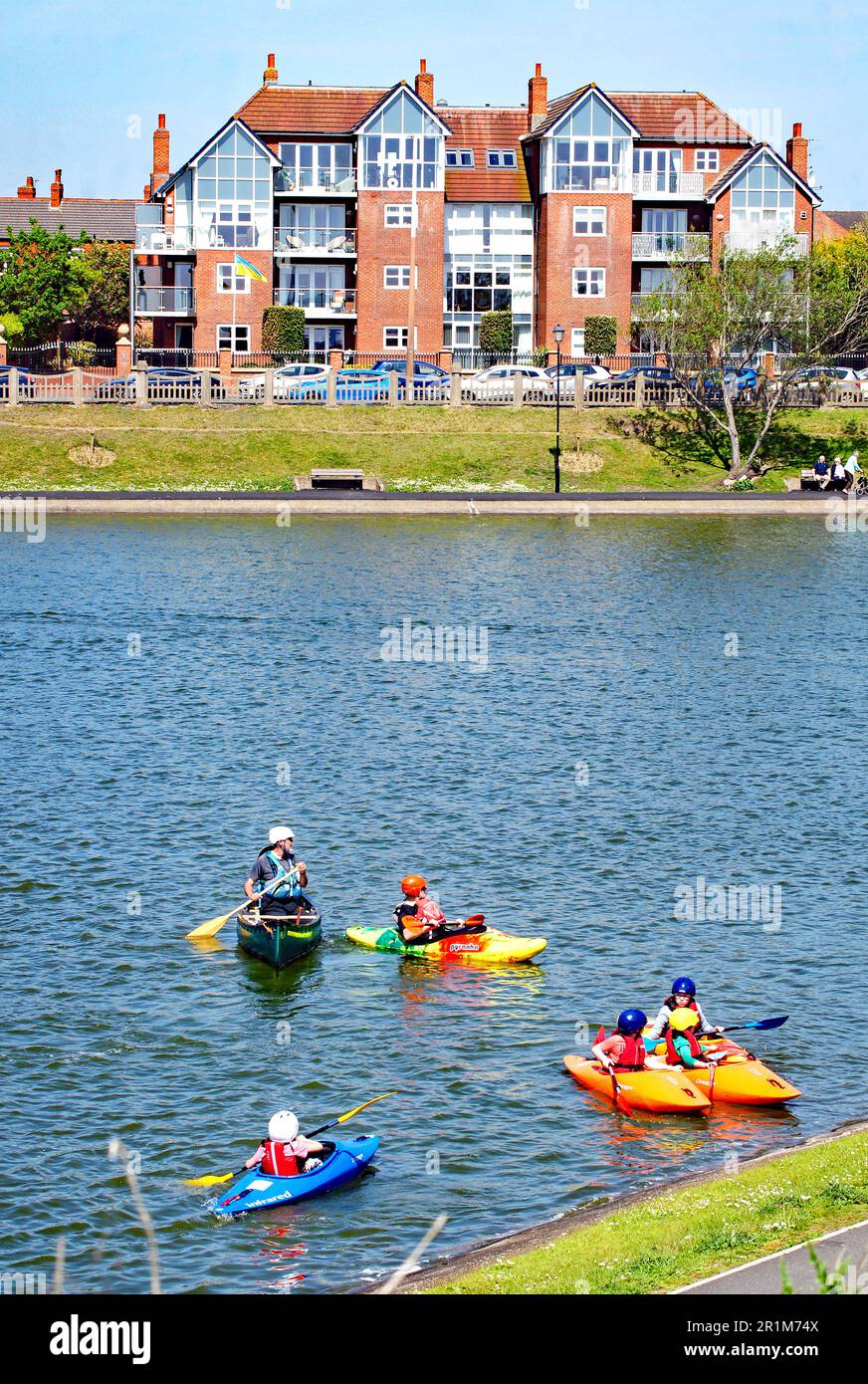 Fairhaven Lake, Lytham St Annes, Lancashire Stock Photo - Alamy