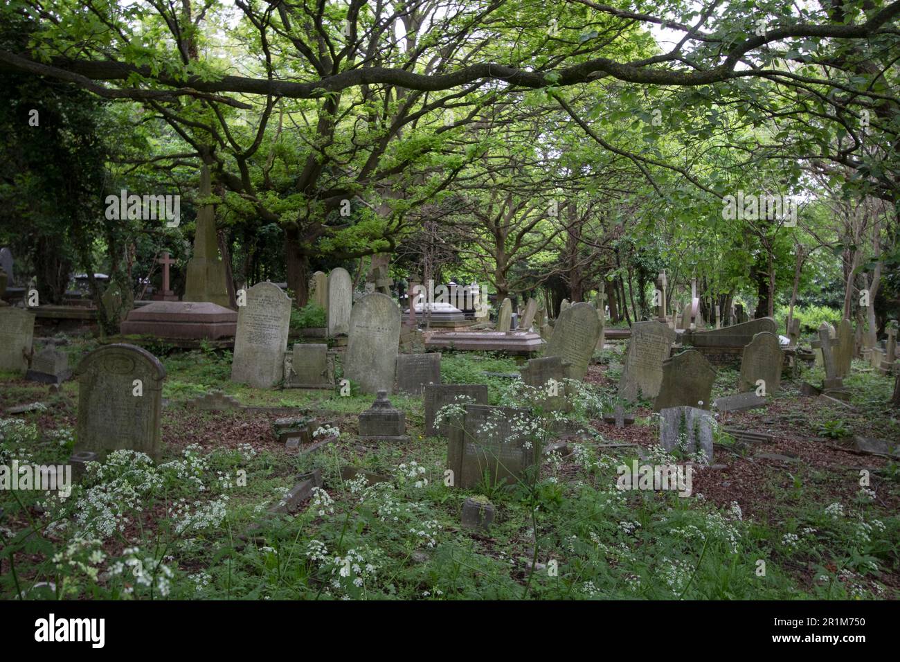 West Norwood Cemetery, one of London's 'Magnificent Seven' cemeteries, London, England, United ...