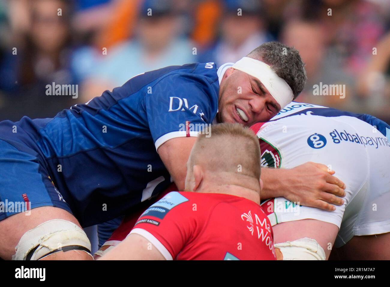 Jono Ross #8 of Sale Sharks during the Gallagher Premiership Play-Off ...