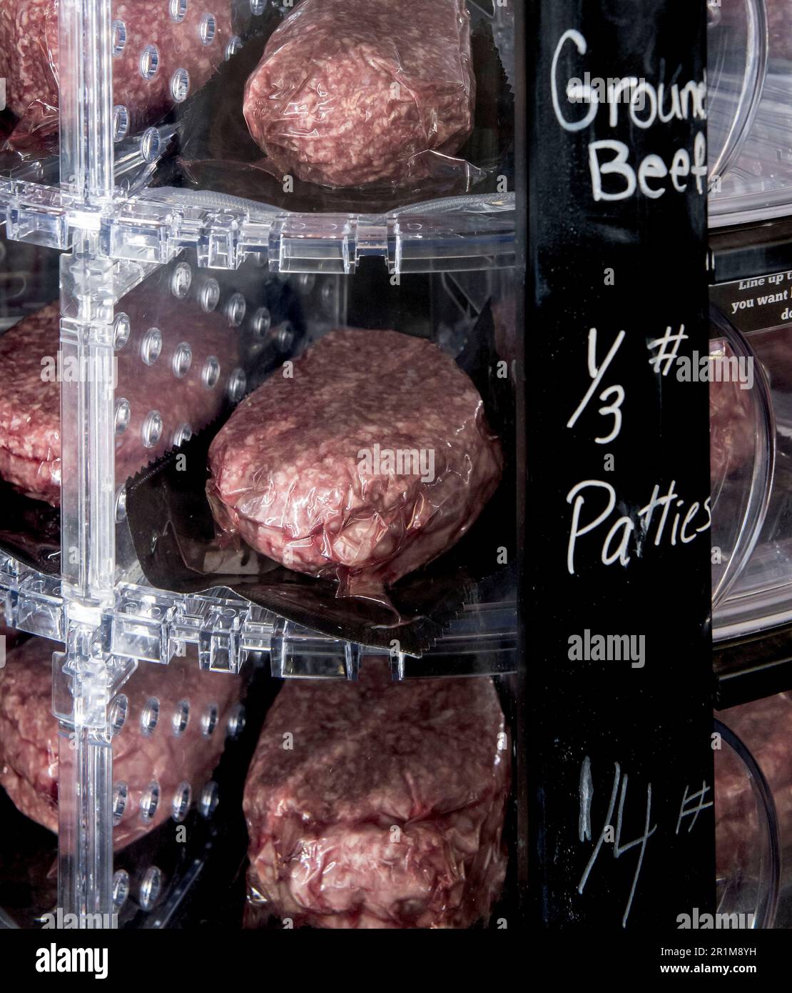 York, Nebraska, USA. 14th May, 2023. The vestibule of the McLean Beef ...