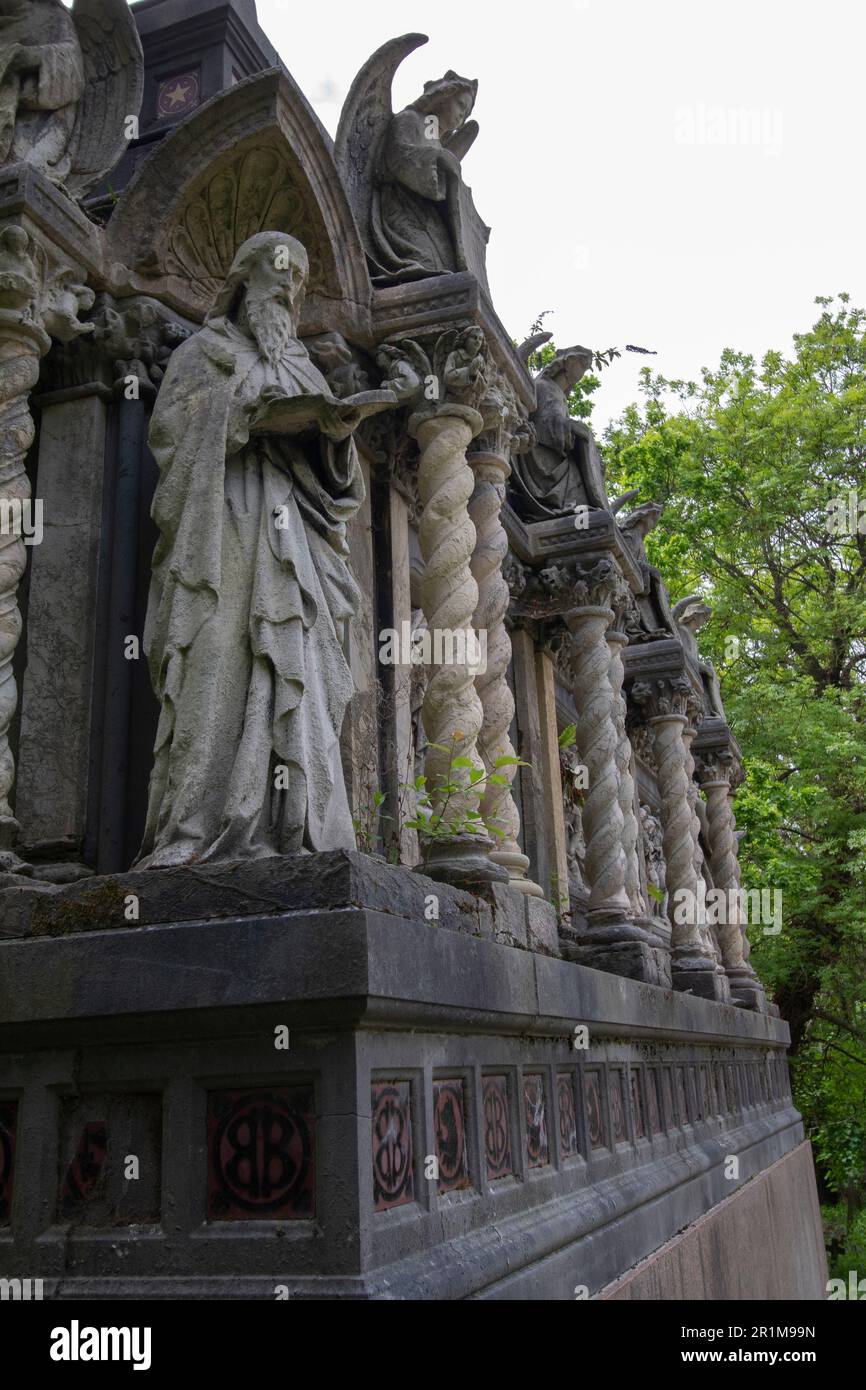 The granite and limestone mausoleum of Alexander Berens by E.M ...