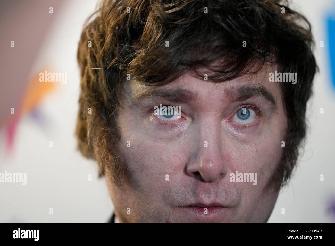 Argentina presidential candidate Javier Milei poses for a selfie after ...