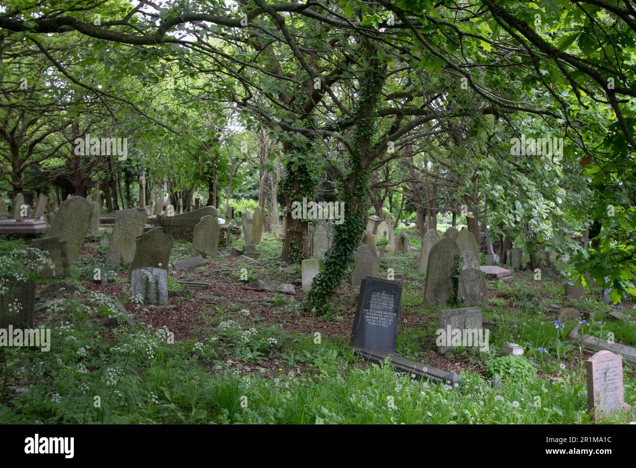 West Norwood Cemetery, one of London's 'Magnificent Seven' cemeteries, London, England, United ...