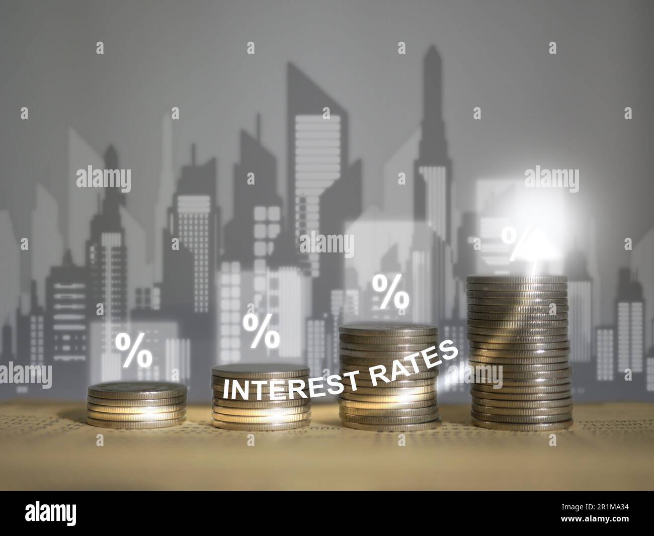 Interest rate chart hi-res stock photography and images - Alamy