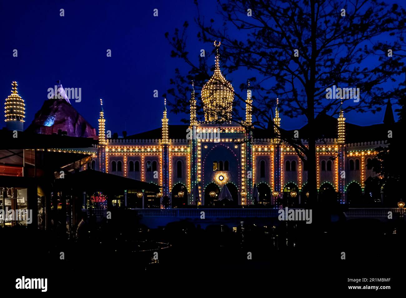 The 5-Star Nimb Hotel in Tivoli Gardens, Copenhagen Stock Photo - Alamy