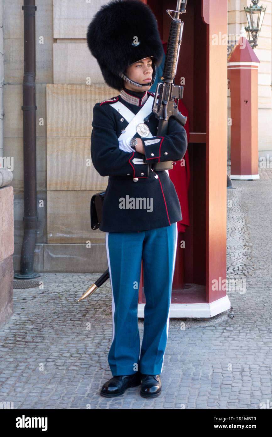 Danish royal guard hi-res stock photography and images - Alamy