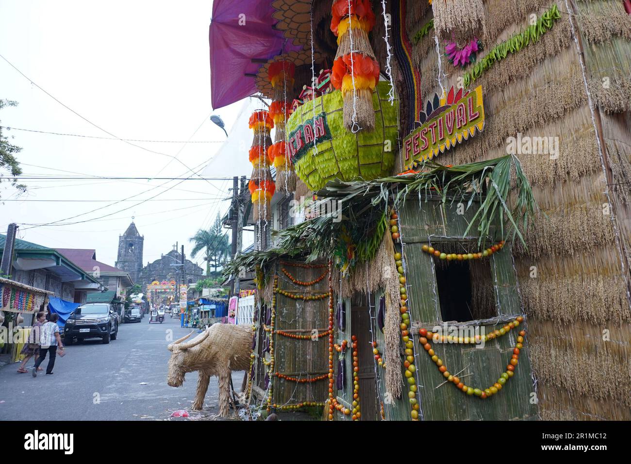 Lucban, Philippines. 15th May, 2023. Pahiyas Festival is the most ...